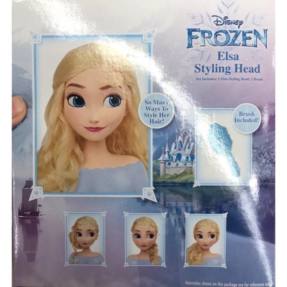 Disney | Other | New Disney Frozen Elsa Styling Head | Poshmark